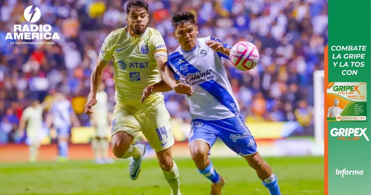 América golea al Puebla en los cuartos de final de la Liga MX - Radio ...