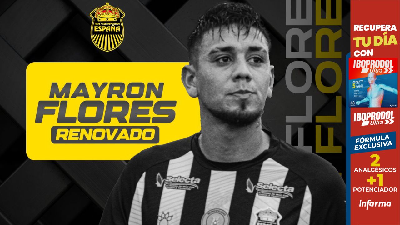 Real España renueva a Mayron Flores - Radio América